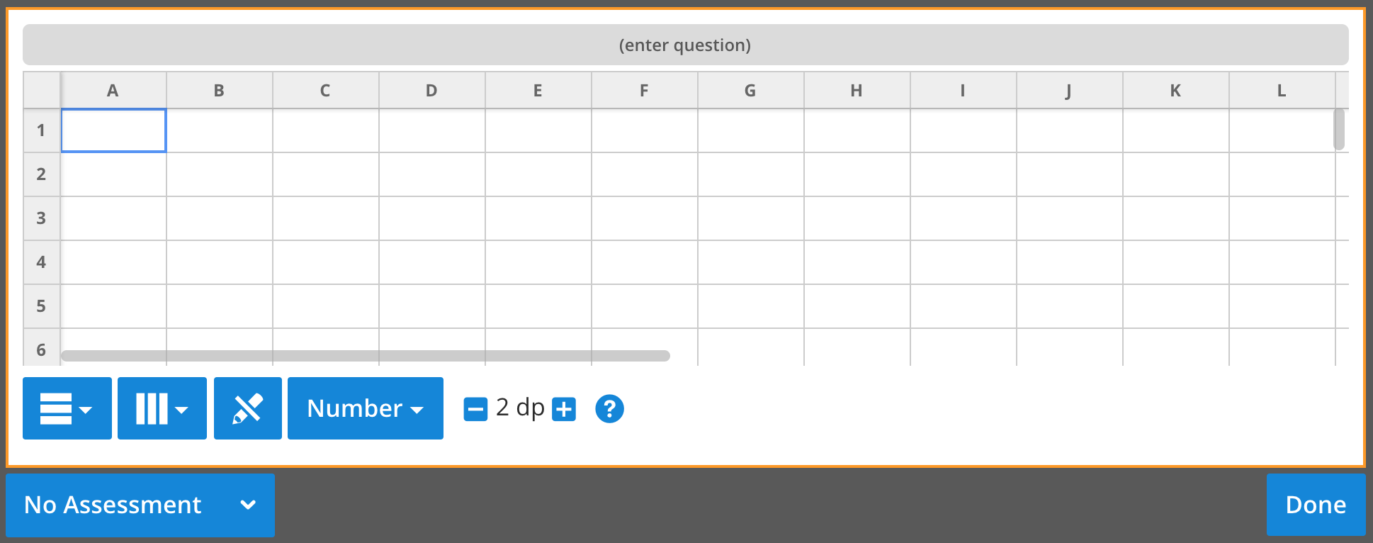 Creating Lt Spreadsheet Question Panels | ADInstruments